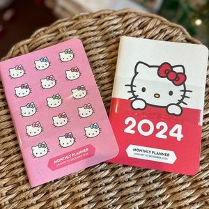 Hello Kitty | Accessories | Hello Kitty Monthly Calendar Planner Set Of ...
